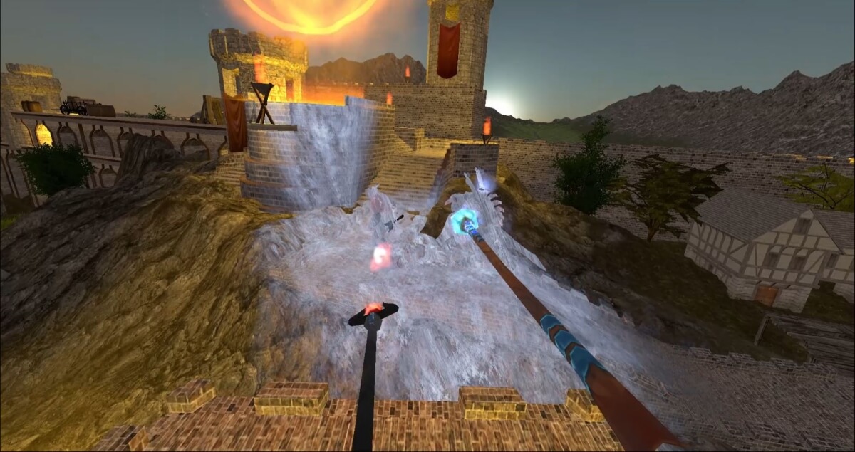 VR Tower Defense game, Virtual Reality - First Person Shooter (FPS)