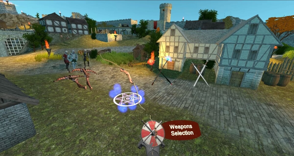 VR Tower Defense game, Virtual Reality - First Person Shooter (FPS)